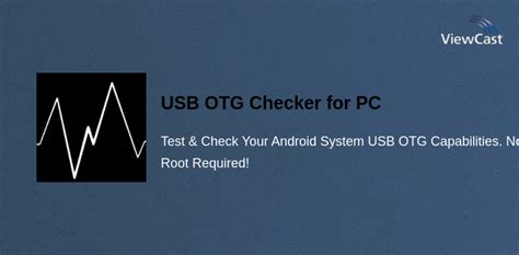 Download Usb Otg Checker For Pc Windows Computer