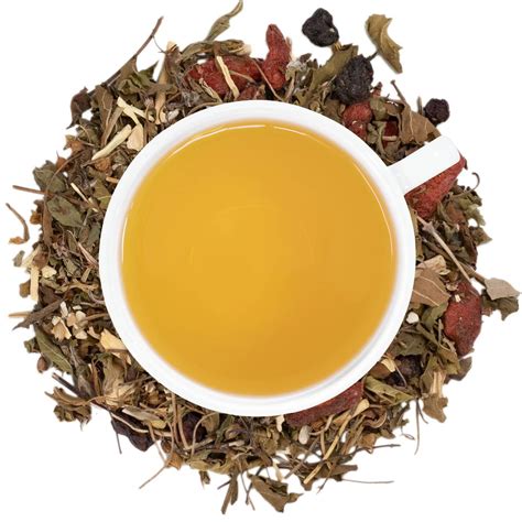 Organic Adaptogen Tea Natural Herbal Blend Full Leaf Tea Company