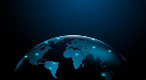 World Map Connection Vector Art Icons And Graphics For Free Download