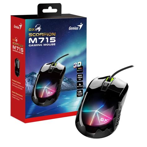 GX Scorpion M715 RGB Gaming Mouse – Tech Titan