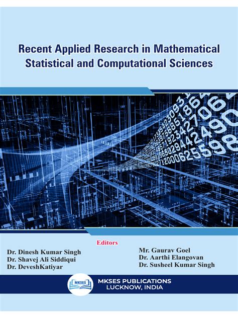 edited book recent applied research in mathematical statistical and