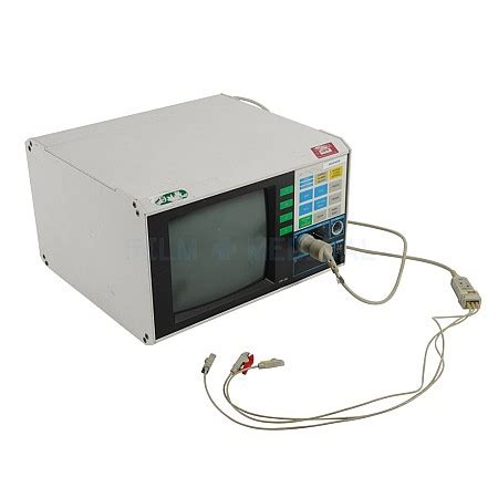 Heart Heart Monitor On Removable Stand With Finger Probe Bp Cuff Simulator Electrodes X