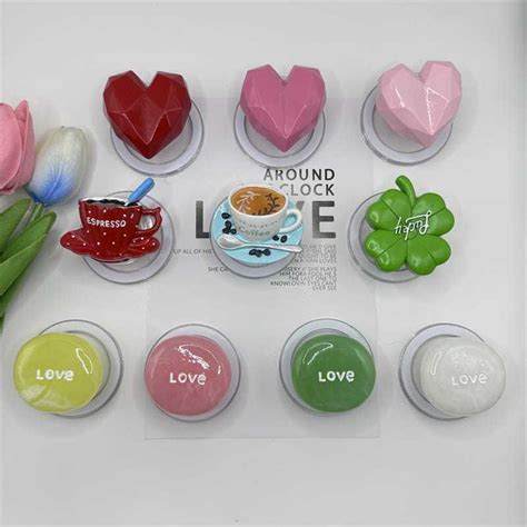 Jual The New Popsocket Love Phone Holder Cute Girl Coffe Tea Shopee