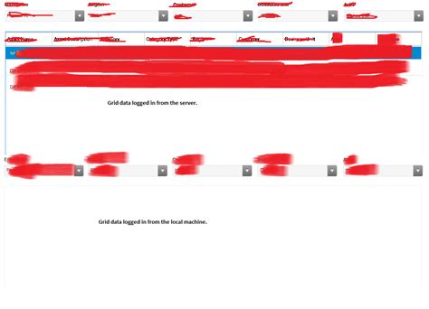 tree grid advanced doesnt show data though data is ptc community