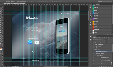 Appro Free App Website Template In PSD On Behance