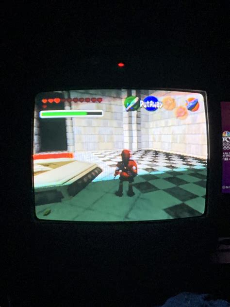 Decided To Find Good Use For My Crt Now That I Have A One For The Rest Of My Consoles