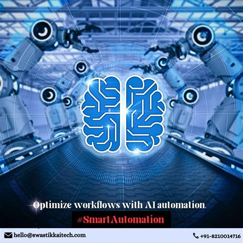 Smartautomation Aiautomation Workflowoptimization Swastikkaiautomation… Swastikk Ai Tech