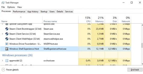 Fix Windows Shell Experience Host Process Using Too Much Memory CPU GHacks Tech News