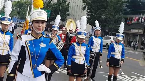 구국자유메아리tv70주년 광복절기념행사 2018 8 15 고적대퍼레이드 크라운 마칭밴드 광화문일대 2022 8 6 토 Youtube