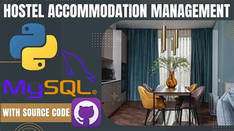 Gui Python Projects Hostel Accommodation Management Project Tutorial