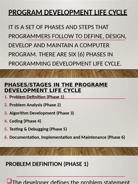 Program Development Life Cycle 2 Pdf Computer Programming