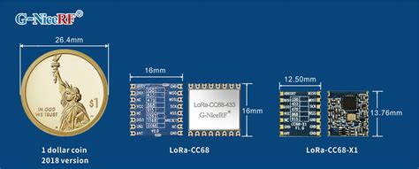 Difference Between Llcc68 Lora Module Lora Cc68 And Lora Cc68 X1