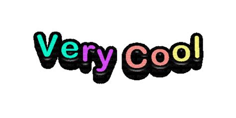 Very Cool Very Cool 3d Text Rainbow Animated Free