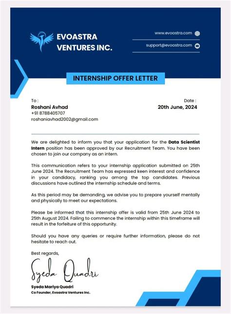 Roshani Avhad On Linkedin Datascience Evoastraventurespvtltd Internship Beginnings