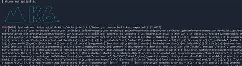 Chaijs Library Throwing Error On Xk6 Extensions Grafana Labs Community Forums