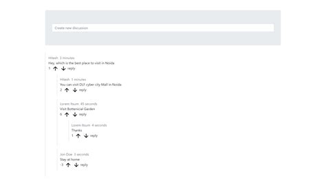 GitHub Hiteshsubnani Discussion Forum Discussion Forum Using React