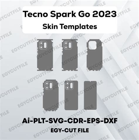 Tecno Spark Go 2023 Vector Skin Cut Files Egy Cutfile