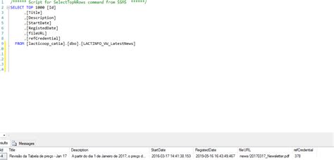 Php Database Sql Server With Results But View Is Empty Stack Overflow