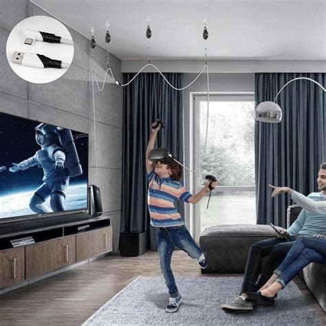 Generic Oculus Quest 2 Link Cable Usb 3 0 Type A To C 90° Port High