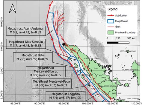 Fault Segmentation And Mmaks Of Subduction Around Sumatra Island