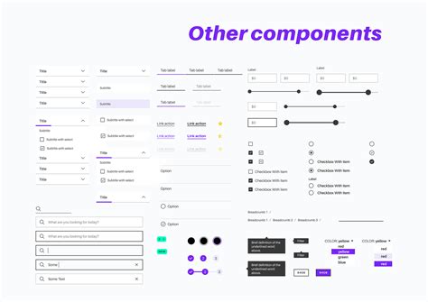 Free Figma UI KIT On Behance