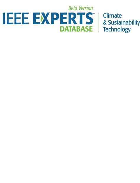 Ieee Experts Database For Technology For A Sustainable Climate Ieee Technology For A