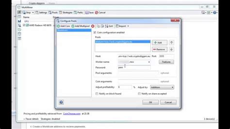 Mining Worldcoin With Multiminer YouTube