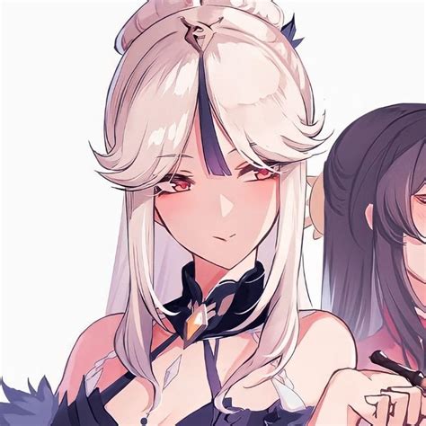 Ningguang And Beidou Matching Icons Genshin Impact Foto