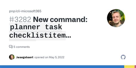 New Command Planner Task Checklistitem Remove Issue 3282 Pnp