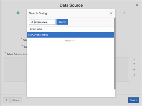 Oracle Apex Create Report With Form With Region Display Selector Example Vinish Dev