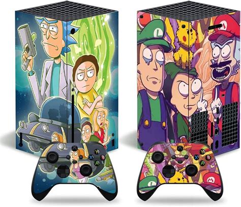 Jiajing Rick And Morty Skin Decal Stickers For Xbox Series