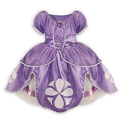 Original Sofia The First Princess Dress Gown Up Disney Store Costume