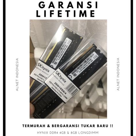 Jual RAM HYNIX LONGDIMM DDR4 8GB ORIGINAL GARANSI LIFETIME RAM HYNIX PC Kab Tangerang