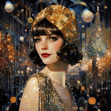 Premium Photo Portrait Of A Beautiful Girl In A Golden Dress And A Turban