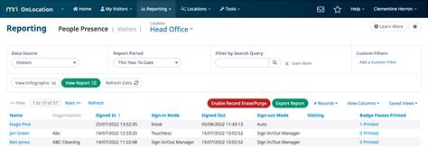 Use Visitor Host Badge Pass Authorization Mri Onlocation Help Center