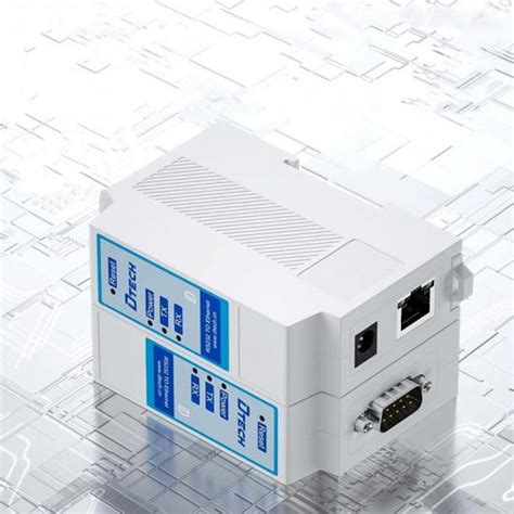 High Resolution Dtech Industrial Grade High Quality Serial Port Device Servers Din Rail Rs232 To