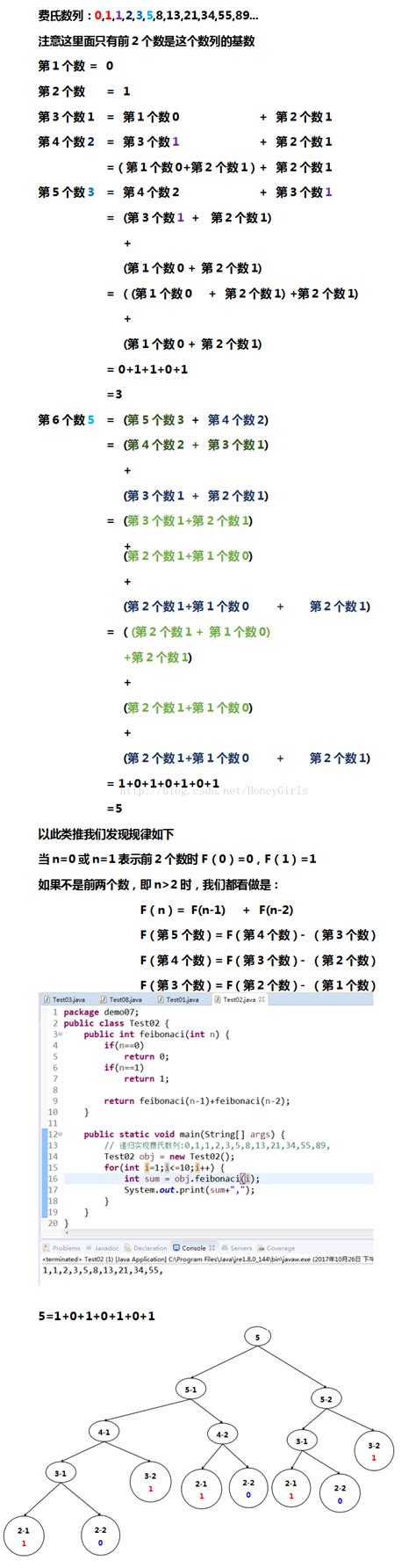 递归实现费氏数列01123581321345589 0 1 1 2 3 5 8 13 21 34编程