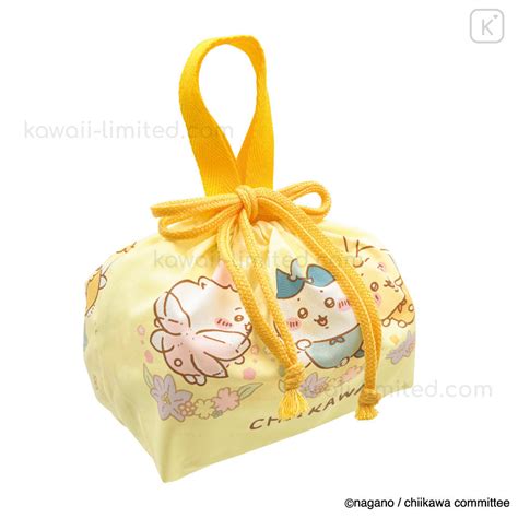 Japan Chiikawa Drawstring Pouch And Lunch Bag Chiikawa And Hachiware