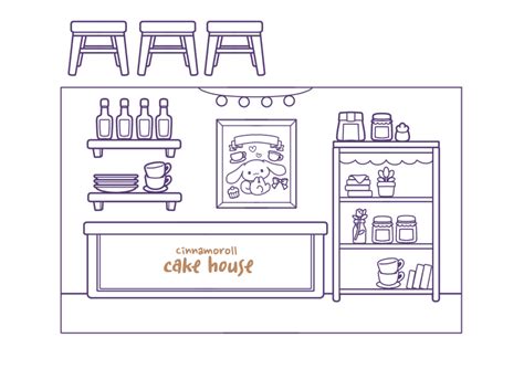 Sub🎂시나모롤 케이크 하우스에서 케이크 가게 놀이🎂🍰무료 도안공유🍰종이 미니어쳐 요리쉬운 만들기페이퍼 크래프트 Ý Tưởng Tự Làm Nhà Giấy