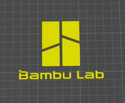 Bambu Lab Logo By 5kyrunn3r Makerworld
