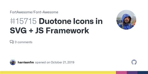 Duotone Icons In Svg Js Framework · Issue 15715 · Fortawesome Font Awesome · Github