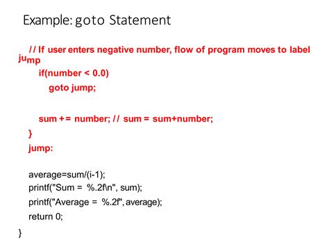 C Programming Control Structure Pptx
