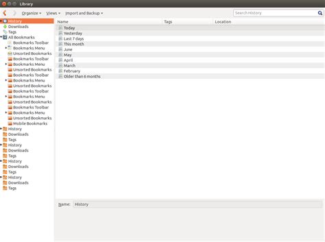 how to get rid of multiple duplicate menus in firefox bookmarks library