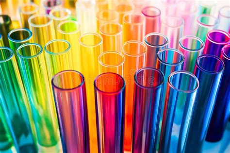 Colorful Color Mixing Palette Of Different Color Tubes Stock