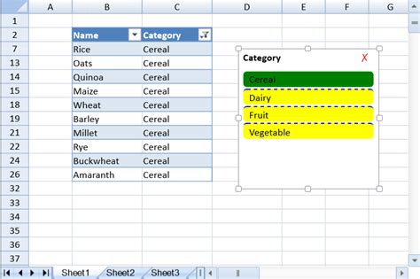 Spreadjs Table Slicer