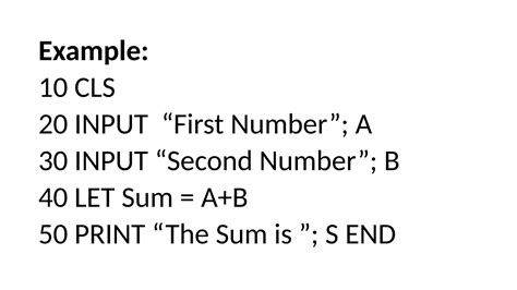 Basic Programming Language Presentation Pptx Free Download