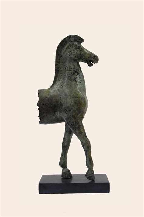 Horse Sculpture Ancient Greek Bronze Statue Horse Statue Museum