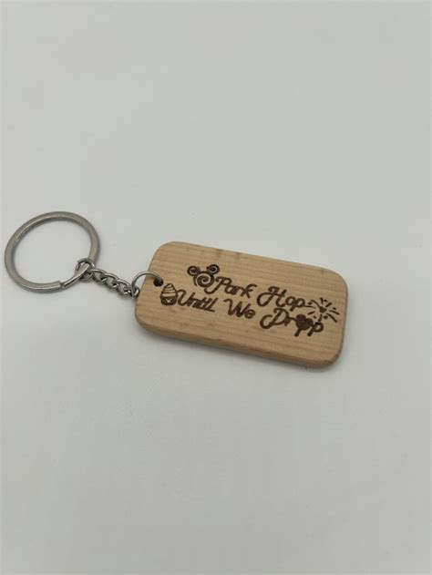 Personalized Rectangle Keychain Magical Vacation Services Orlando