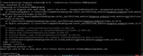 Nodejs Error When I Use Subscriptions In Apollographql With
