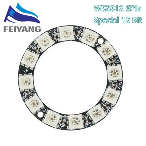 Bits RGB LED Ring Pin WS WS B RGB LED Spot Integrated Driver Control Serial